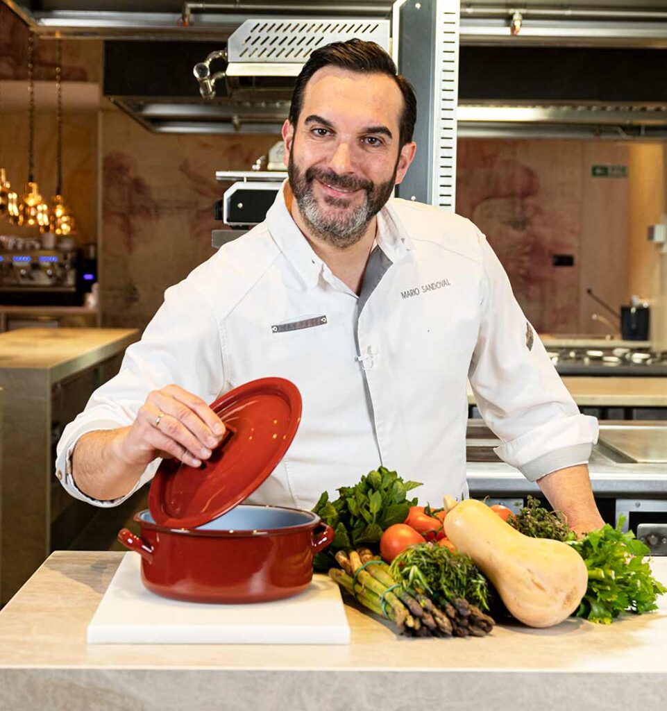 Mario Sandoval: la cocina tradicional base de la innovación