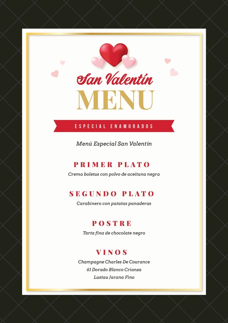 Menú San Valentín paso a paso by Mario Sandoval ** Michelin